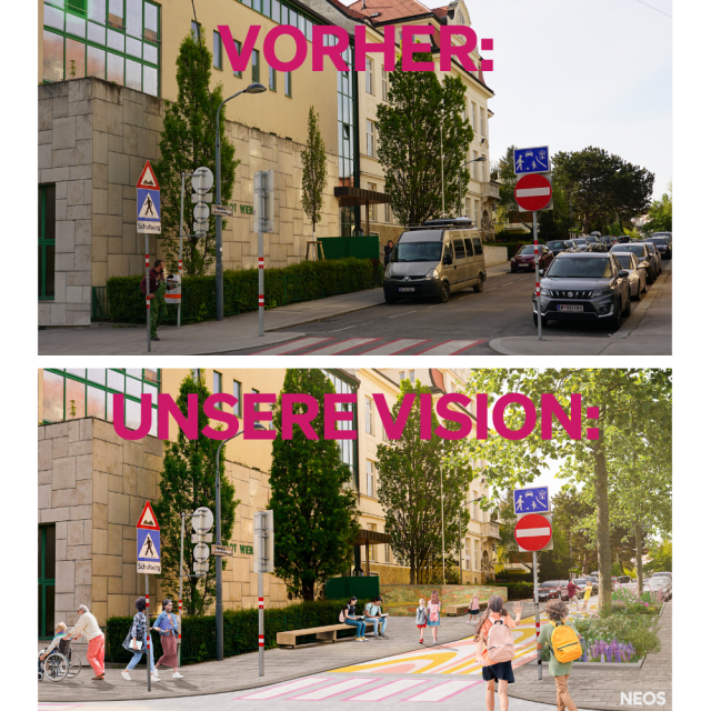 Schulvorplätze | NEOS Wien