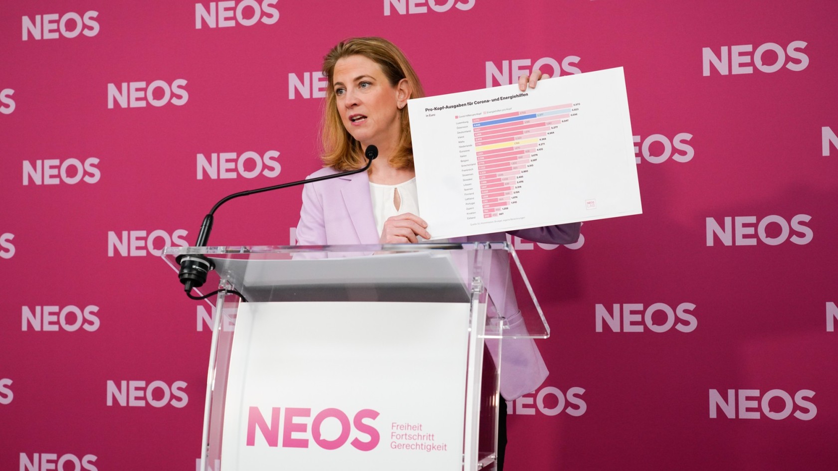 Alle Informationen zur politischen Partei NEOS