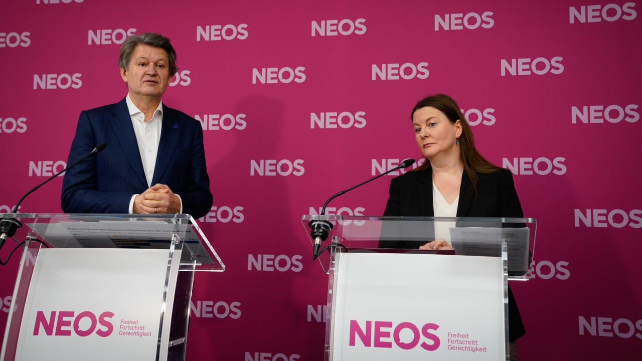 Alle Informationen zur politischen Partei NEOS
