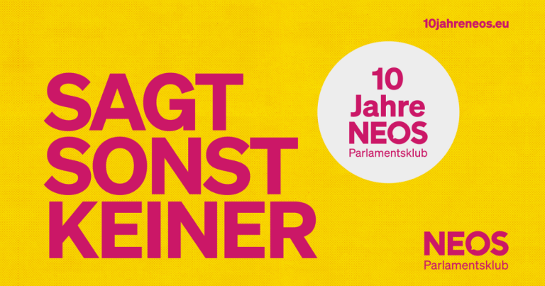 Alle Informationen zur politischen Partei NEOS